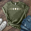 Black and Yellow Moon Phases T-shirt – Cosmic Clothing Co.