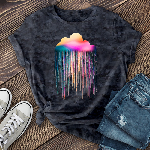 Rainbow Rain Storm T-Shirt